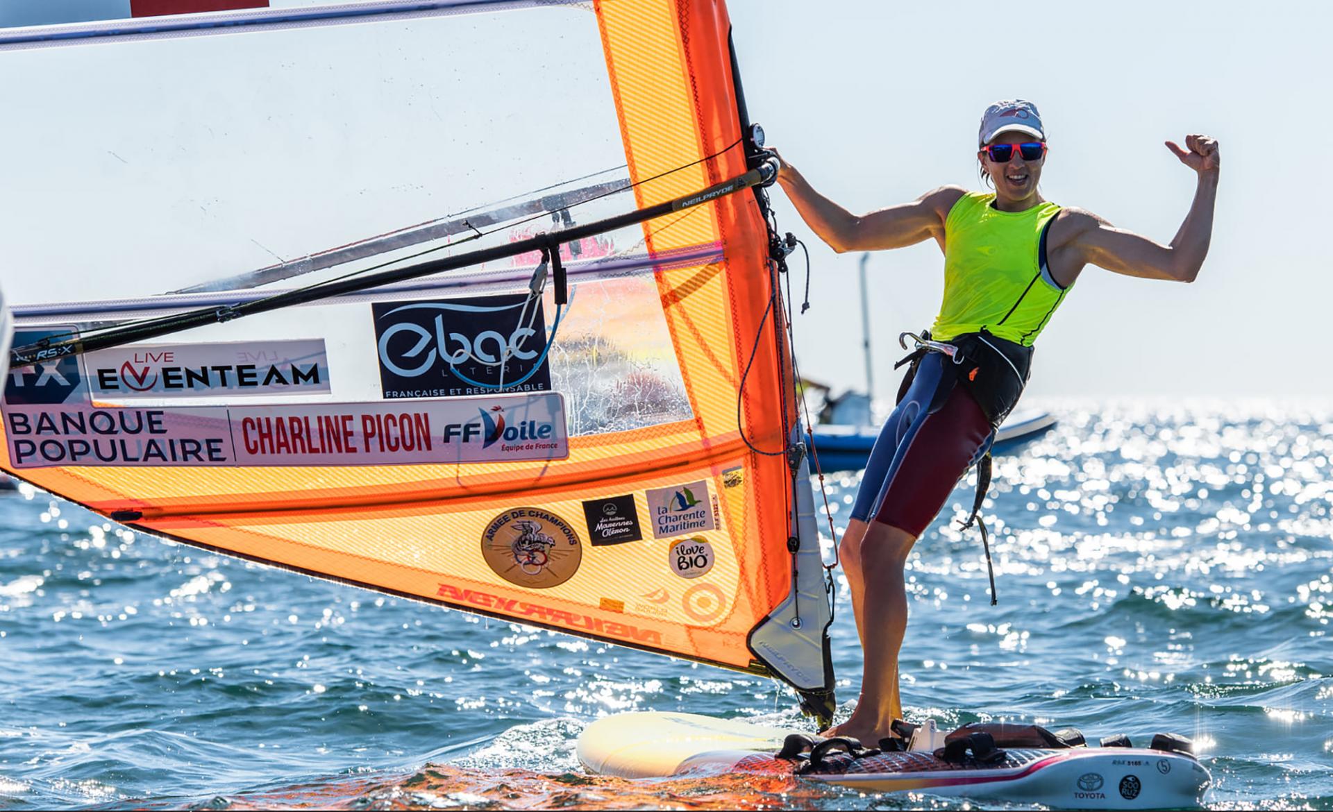 Charline Picon, championne d'Europe ! | Banque Populaire, la Banque de ...