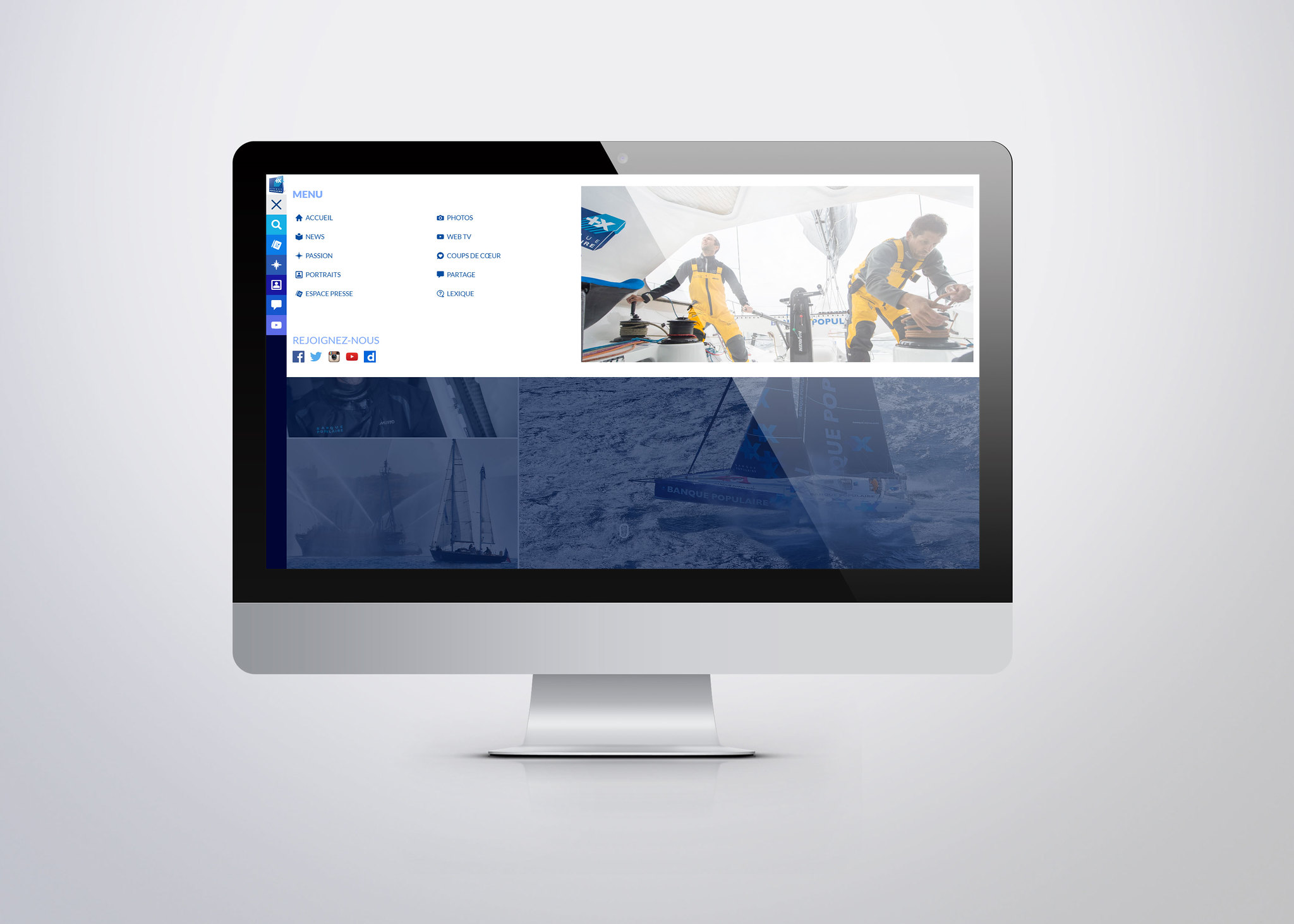 Nouveau site Voile Banque Populaire - Voile Banque Populaire