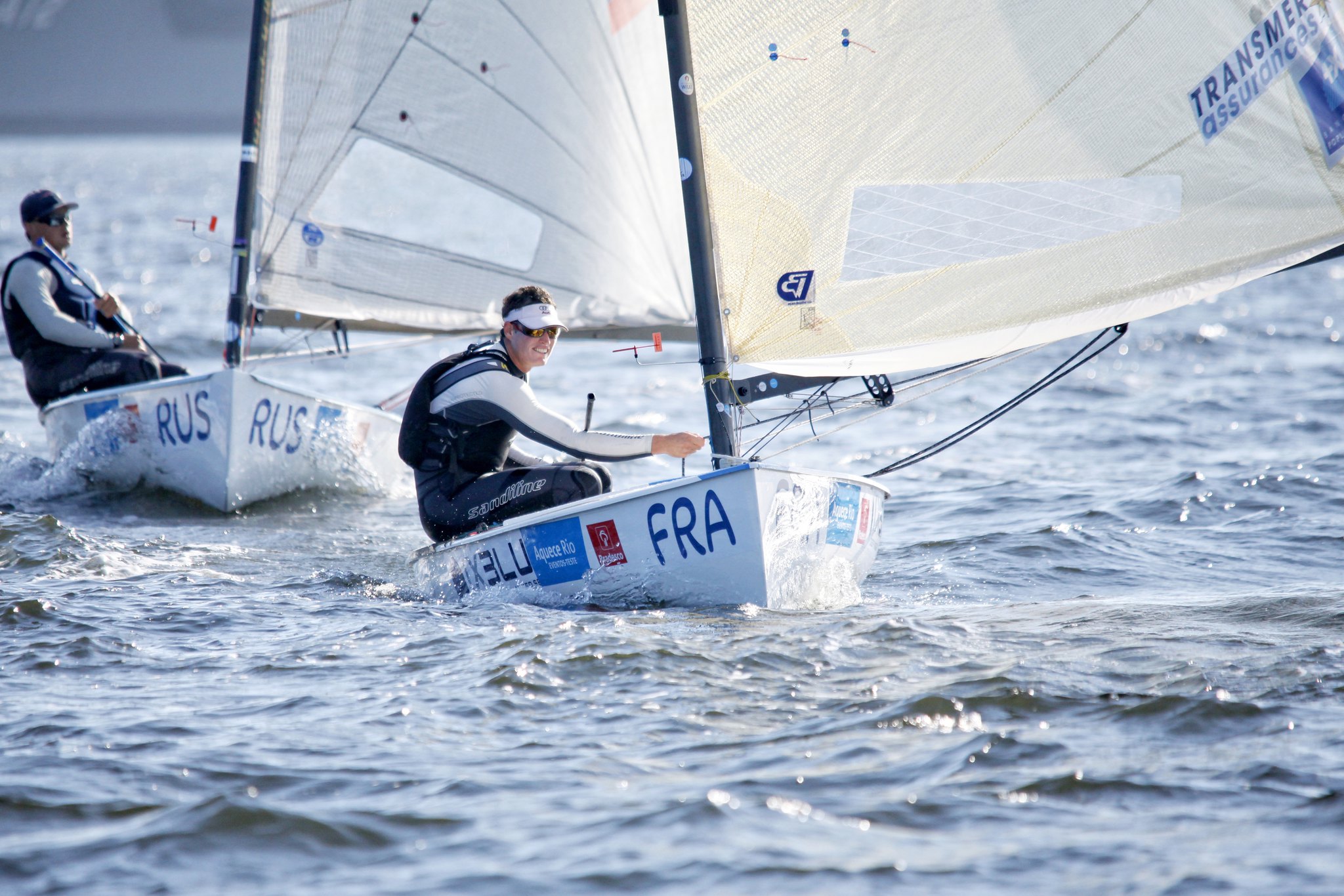 Jonathan Lobert/Finn ©C. Launay-FFVoile - Voile Banque Populaire