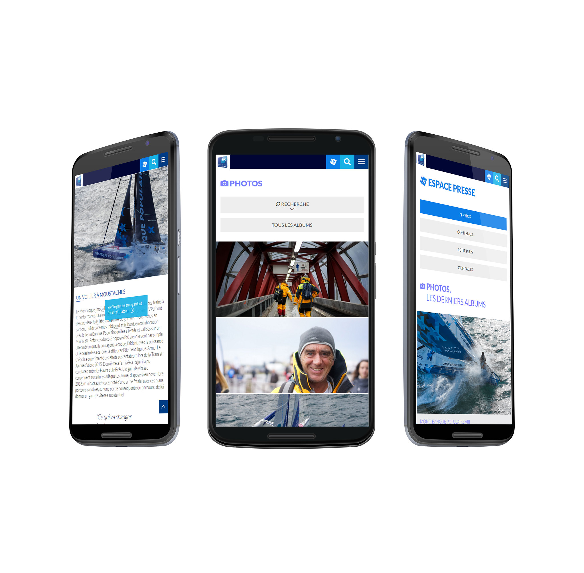 Nouveau site Voile Banque Populaire - Voile Banque Populaire