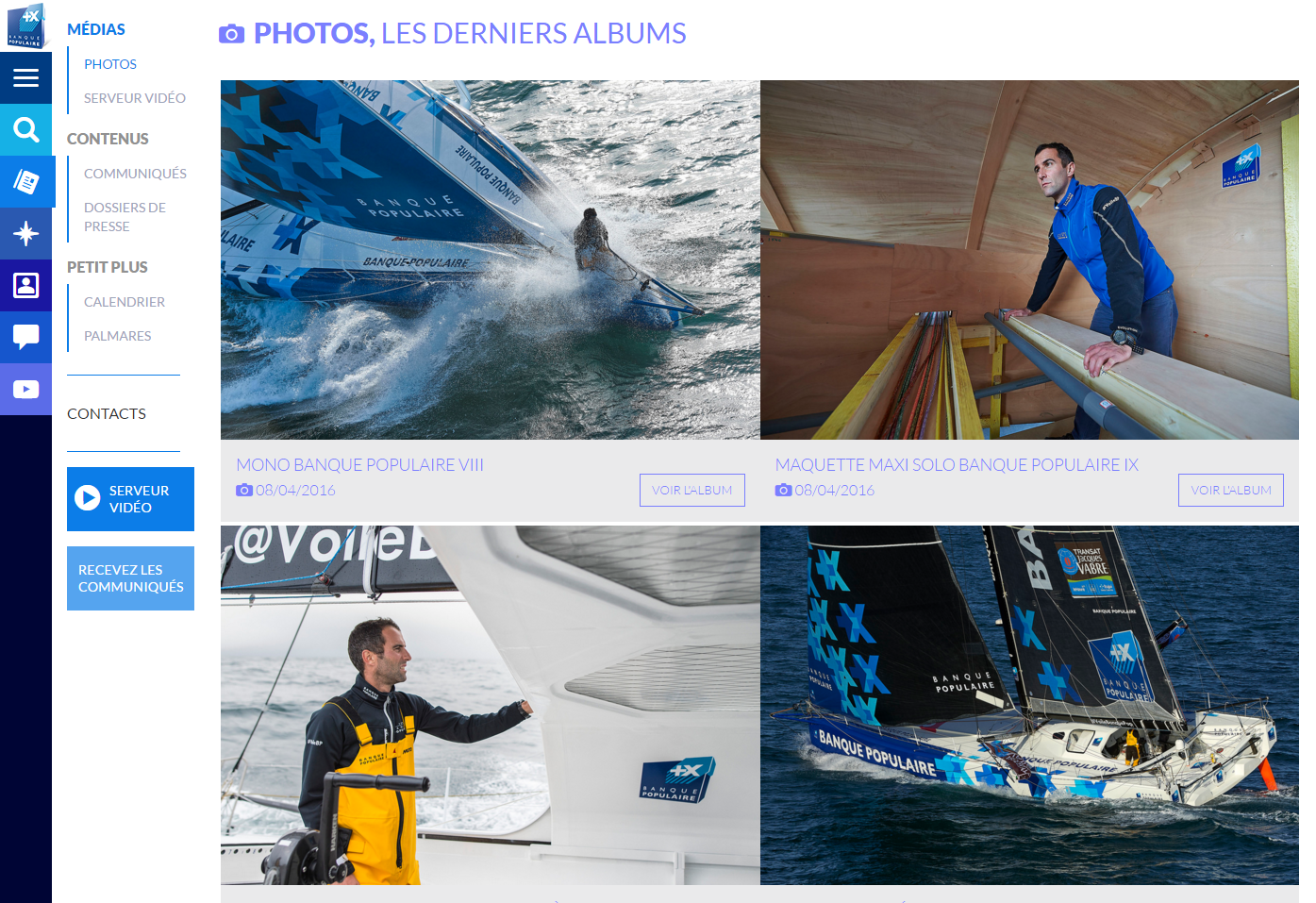 Espace Photo - Voile Banque Populaire