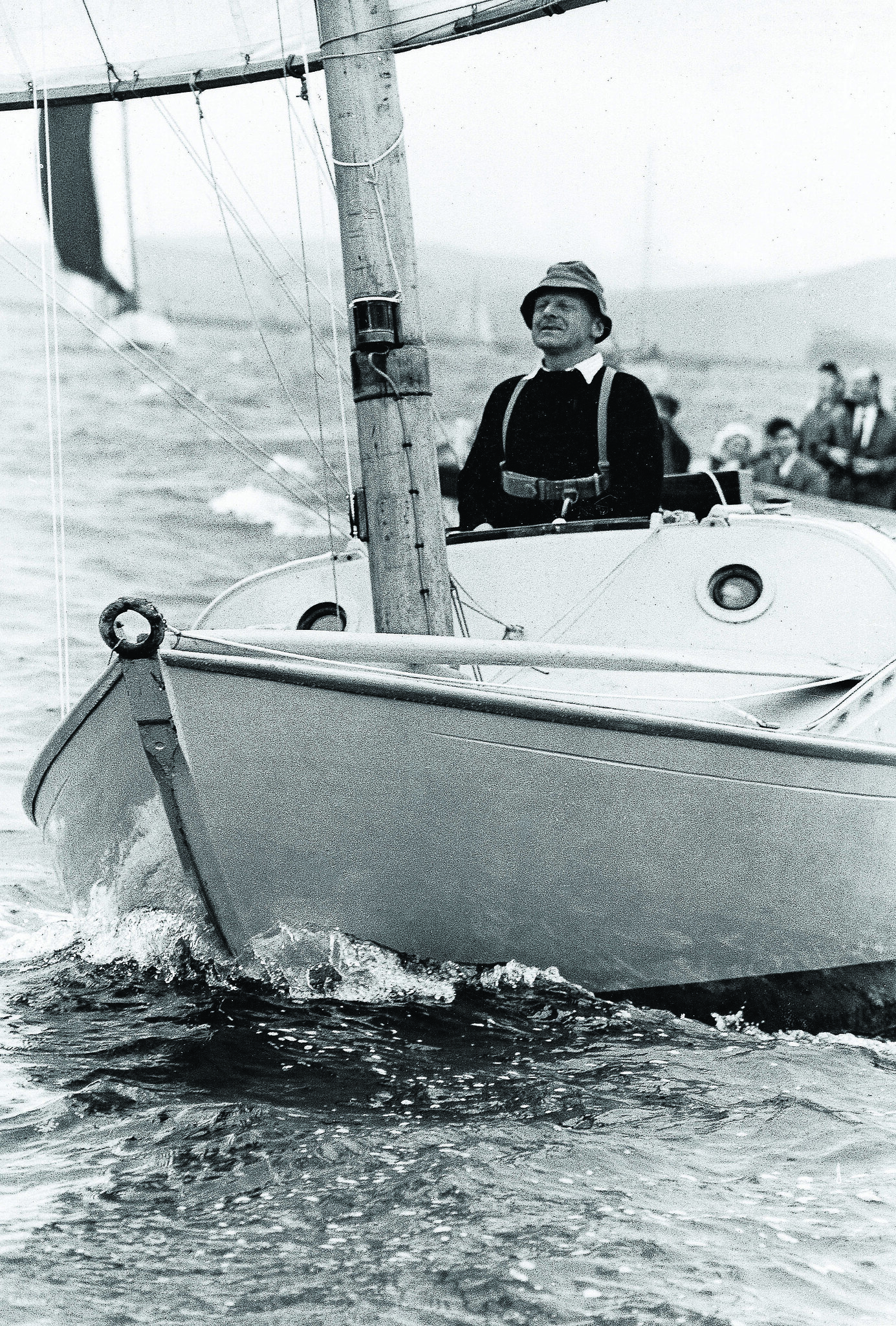 Colonel Blondie Hasler sur Jester, 1960_copyright archives-Rubinstein ...