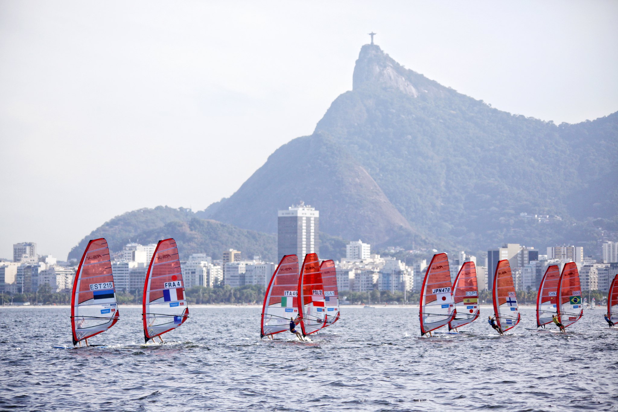 Test-Event Rio 2015 - Charline Picon_Copyright C. Launay-FFVoile ...