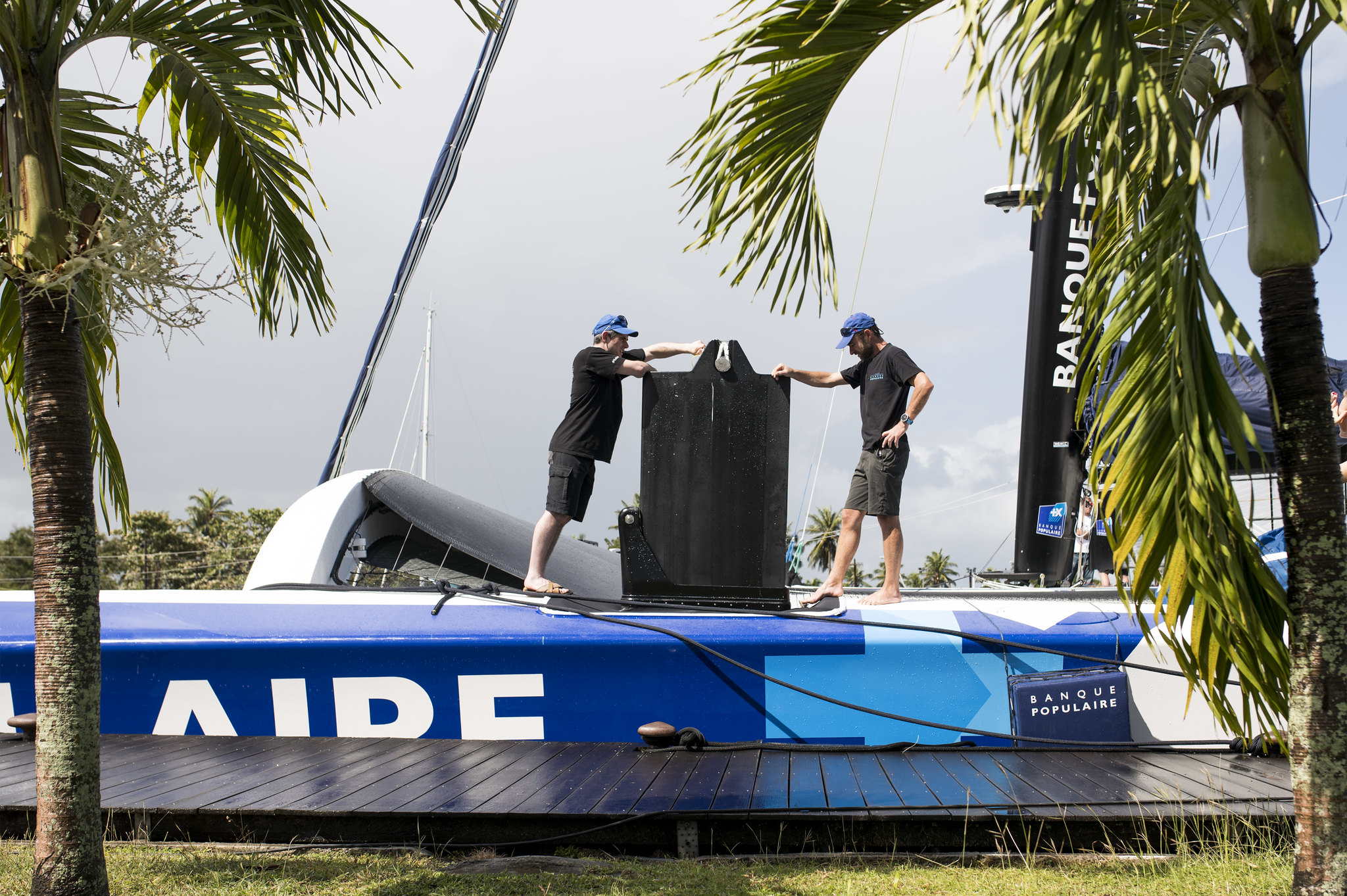 Maxi Banque Populaire IX - Tournée Guadeloupe février 2018 - Voile ...