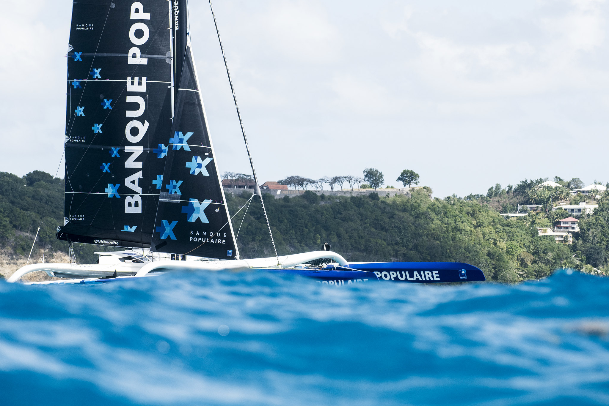Maxi Banque Populaire IX - Tournée Guadeloupe février 2018 - Voile ...